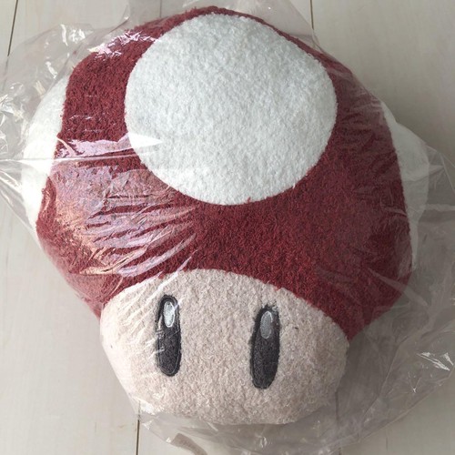 Gelato Pique Super Mario Meets Toad Mushroom Cushion Plush Doll Soft ...