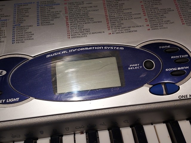 Casio Lk-43 61 Key Lighted Portable Digital Electronic Keyboard for ...