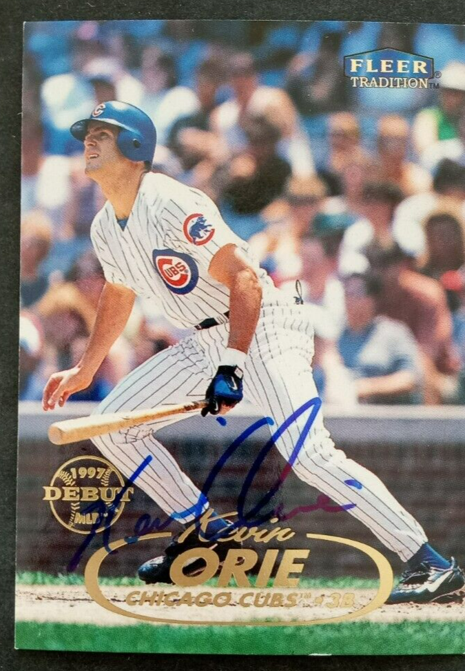 1998 Fleer SIGNED: Kevin Orie, CUBS #163 | eBay