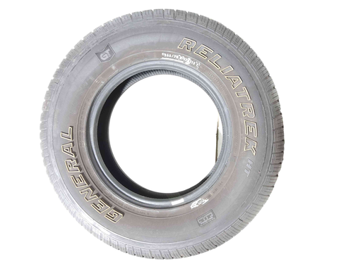 P265/70R17 General Tire Reliatrek HT OWL 115 T Used 8/32nds | eBay