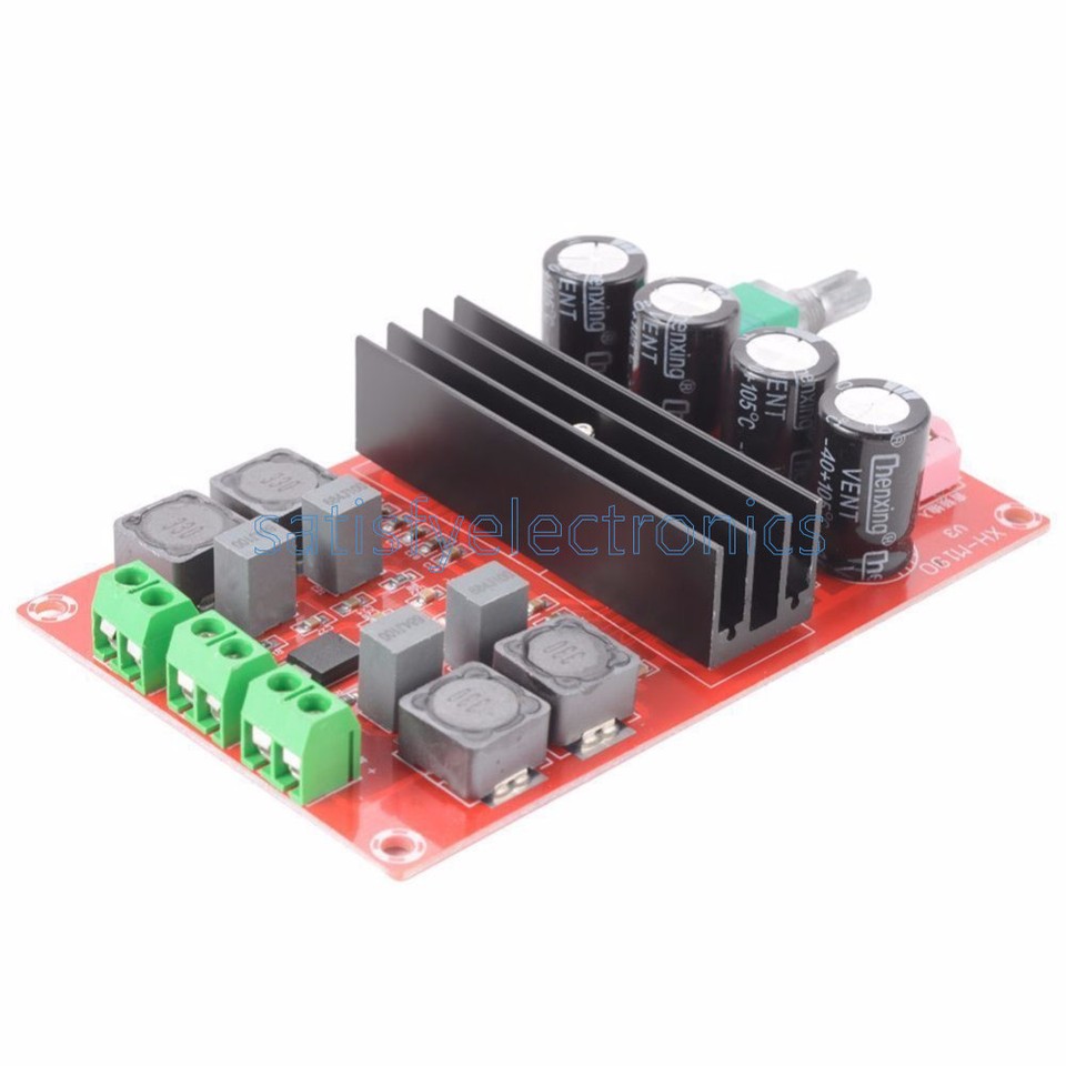2x100W TPA3116 D2 Dual Channel Digital Audio Amplifier Board 12V-24V ...