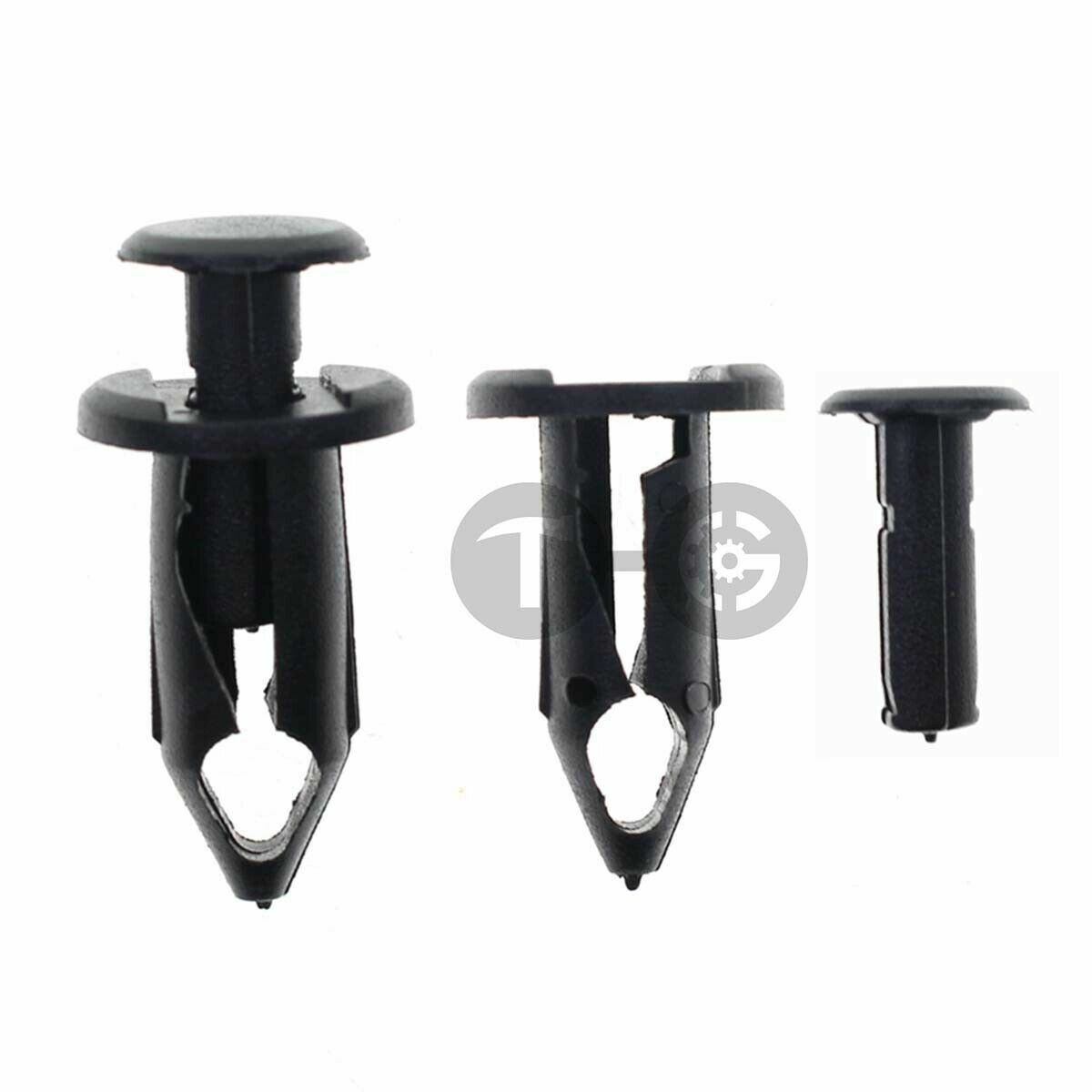 100pcs ATV Retainer Panel Clip Push Pin Splash For Polaris Honda Suzuki ...