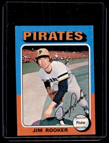 1975 TOPPS JIM ROOKER PITTSBURGH PIRATES #148 | eBay