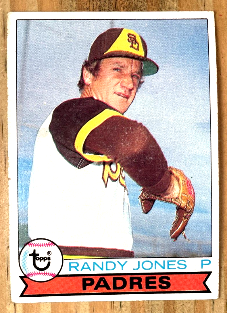 1979 TOPPS RANDY JONES CARD#194 SAN DIEGO PADRES NEW YORK METS CY YOUNG ...