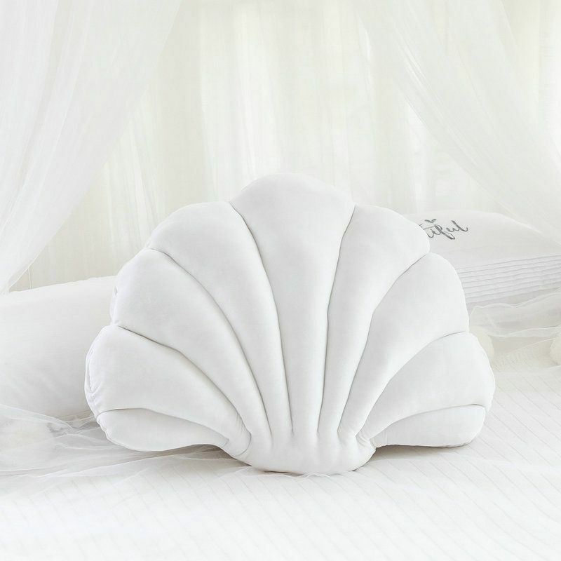 Shell Shaped Comfortable Cushion For Sofa Sea Shell Pillow Fashion Home ...