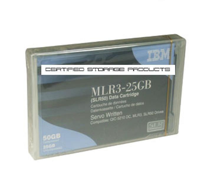 NEW 5/PK IBM 59H4128 SLR50 MLR-3 25GB/50GB Data Tape Cartridge MLR3 ...