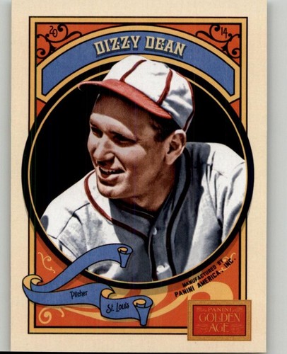 2014 Panini Golden Age Dizzy Dean #37 St. Louis Cardinals | eBay