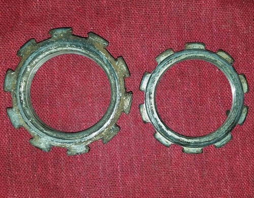 CR250R HONDA 1995 CR250 CR 250 (A) SHOCK SPRING ADJUSTMENT COLLARS NUTS ...