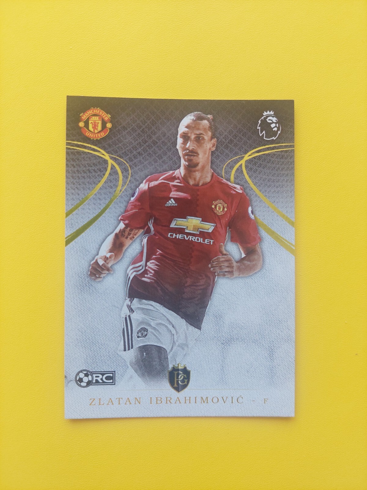 Zlatan Ibrahimovic Topps Premier Gold Soccer Rookie Card Manchester ...