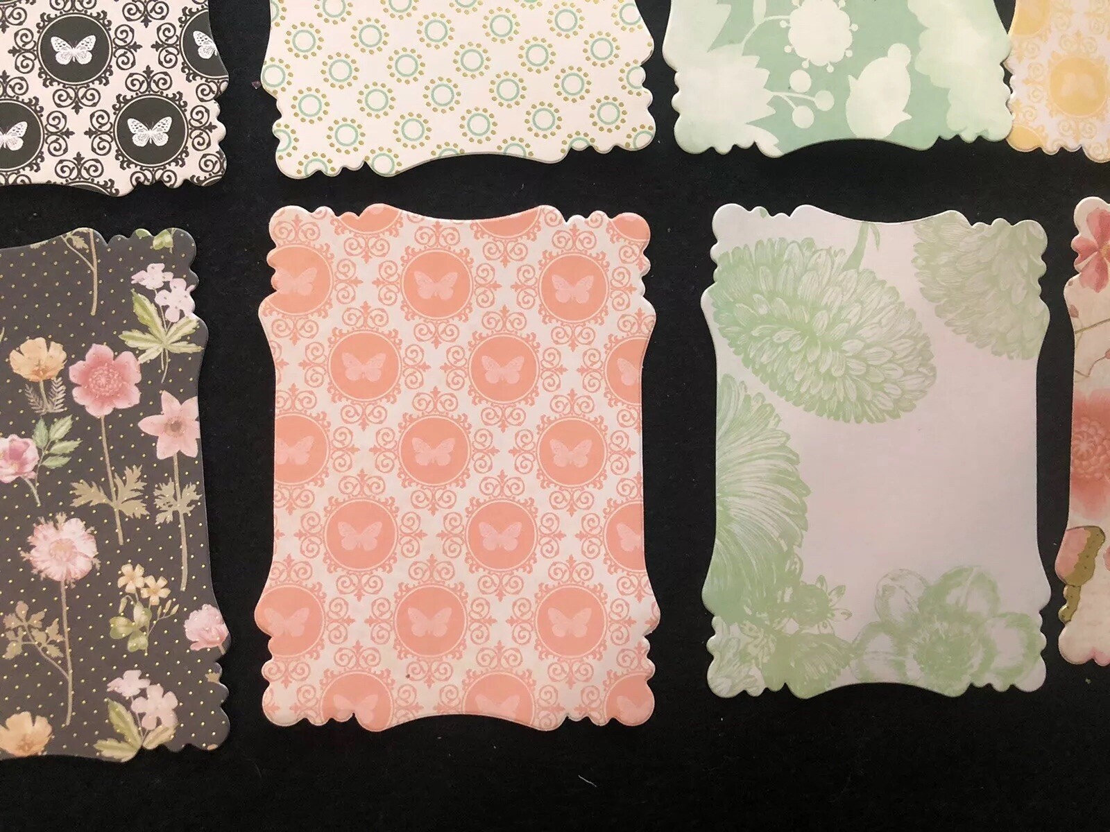 Shabby chic Flower Chipboard Mini Book Album DIY Kit Scrapbook Paper ...