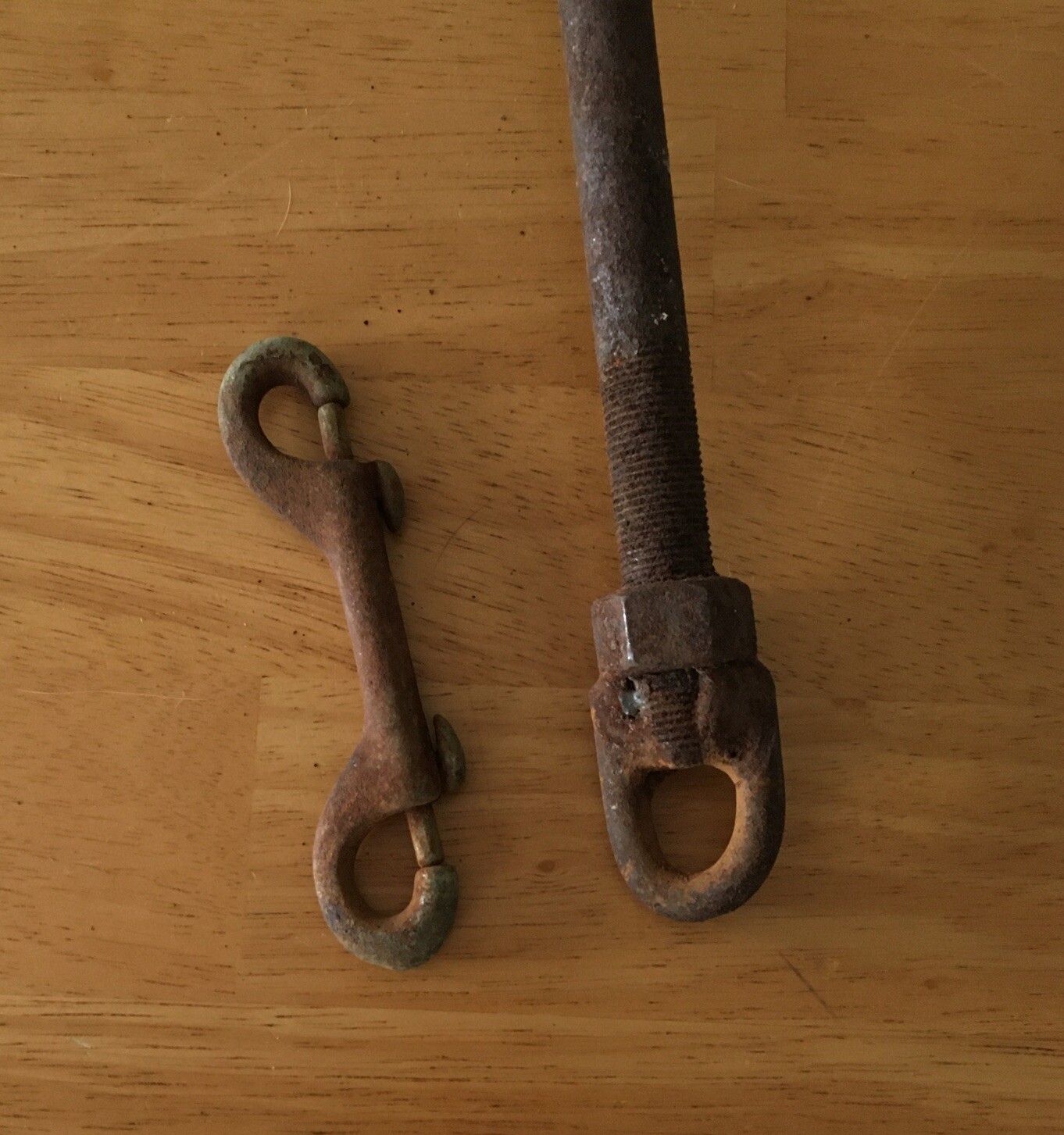 Vintage Animal Fur Trap Drag 3 Hook Treble Metal Iron Homemade 15 ...