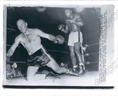 1957 Boxing Challenger Pete Rademacher on Canvas by Floyd Peterson ...