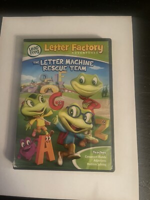 Leapfrog Letter Factory Adventure: The Letter Machine Rescue Team (DVD ...
