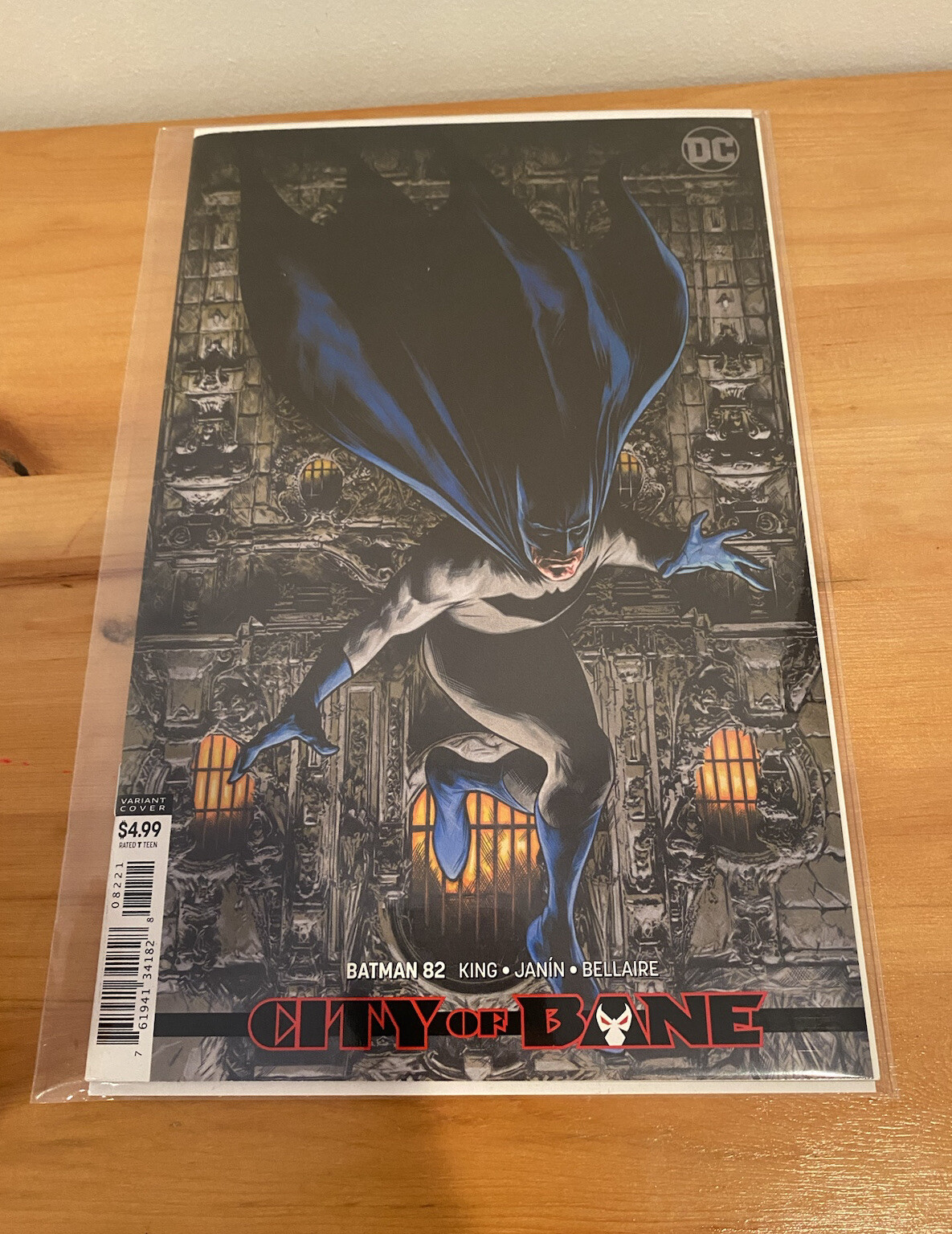 Batman #82 - City of Bane, part eight (Card Stock Variant Cover) UNREAD ...