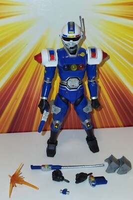 Power Rangers Lightning Collection Blue Senturion Power Rangers Turbo ...