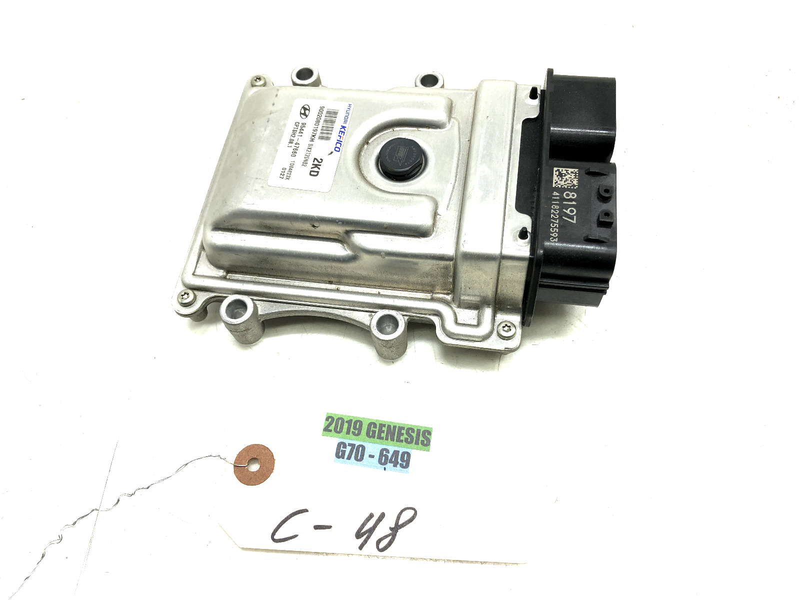 2019-2021 GENESIS G70 RWD TRANSMISSION CONTROL MODULE OEM | eBay