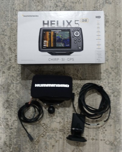 Hummingbird Helix 5 Chirp SI G2 GPS Fishfinder With Side Imaging | eBay