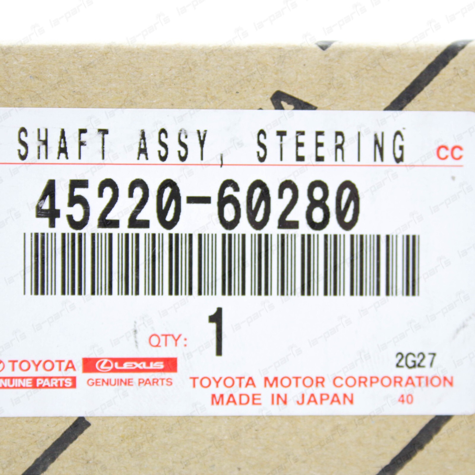 Genuine Toyota 10-21 4Runner GX460 Steering Intermediate Steering 45220 ...