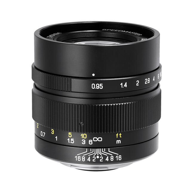 Zhong Yi Optics SPEEDMASTER 35mm F0.95 II Fujifilm X Lens - Black for ...