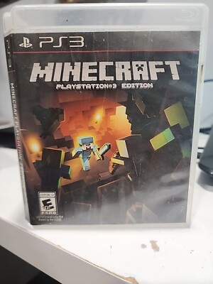 Minecraft PS3 PlayStation 3 - Game & Case 711719051329| eBay