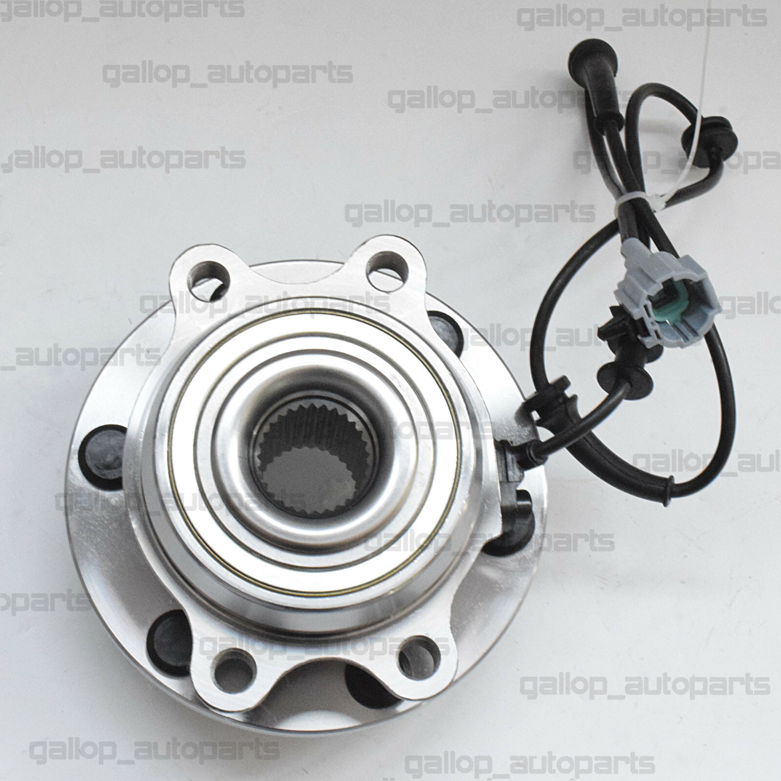 2 X Hubs for Nissan Navara D40 4WD 4X4 Front Wheel Bearing Hub ABS ...