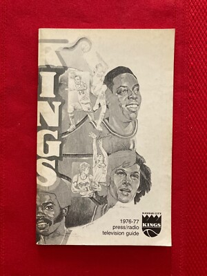1976-1977 NBA Kansas City Kings media guide / Boone / Lacey / Taylor ...