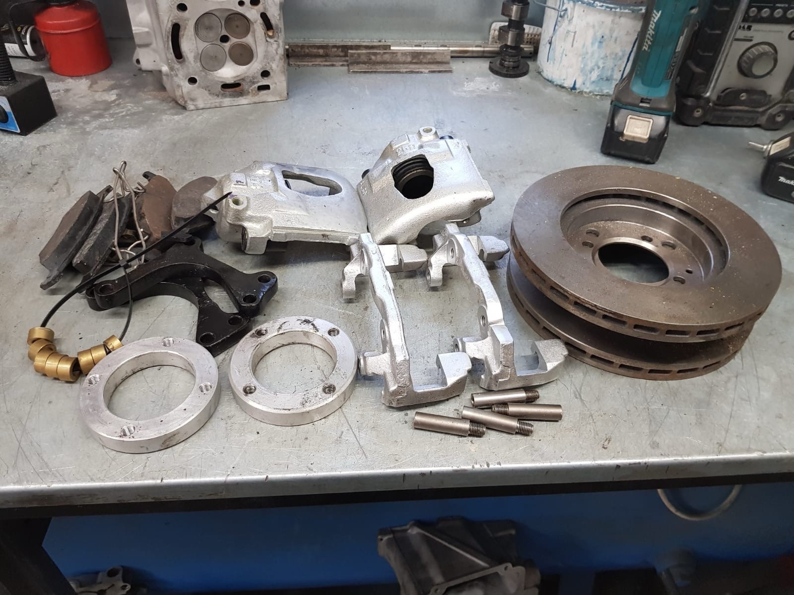 Triumph Dolomite Sprint Unused Complete Front Brakes Trackerjack ...