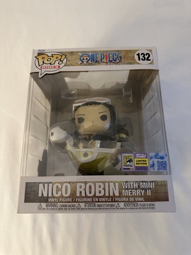 Funko SDCC 2025 Exclusive One Piece Nico Robin With Mini Merry II Pop ...