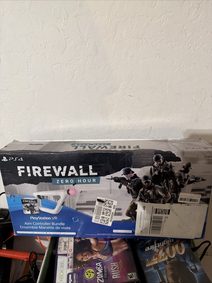 FIREWALL ZERO HOUR PSVR + PS4 or PS5 PLAYSTATION 4 OR 5 VR AIM ...