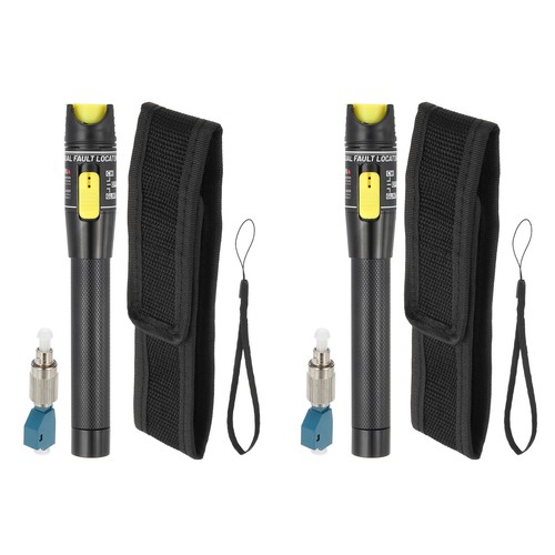 50mW Visual Fault Locator 2Pcs Optical Red Light Pen Detector Meter | eBay