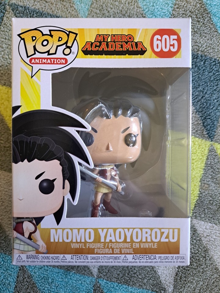 Momo Yaoyorozu Pop 605 - My Hero Academia Funko Pop! 2021 Vaulted ...