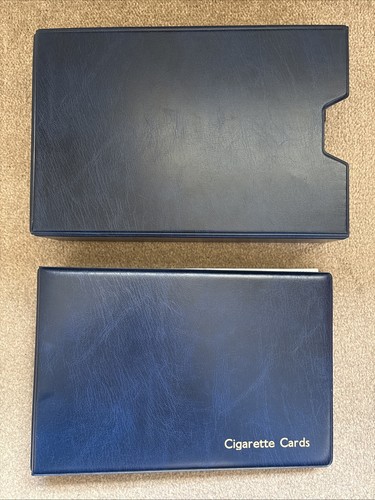Cigarette Card Binder Album With Slip Case And Sleeves | eBay