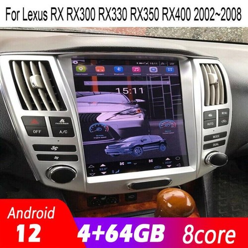 12.1" Touchscreen Radio Android Gps Navigation For Lexus Rx Rx300 Rx350 ...