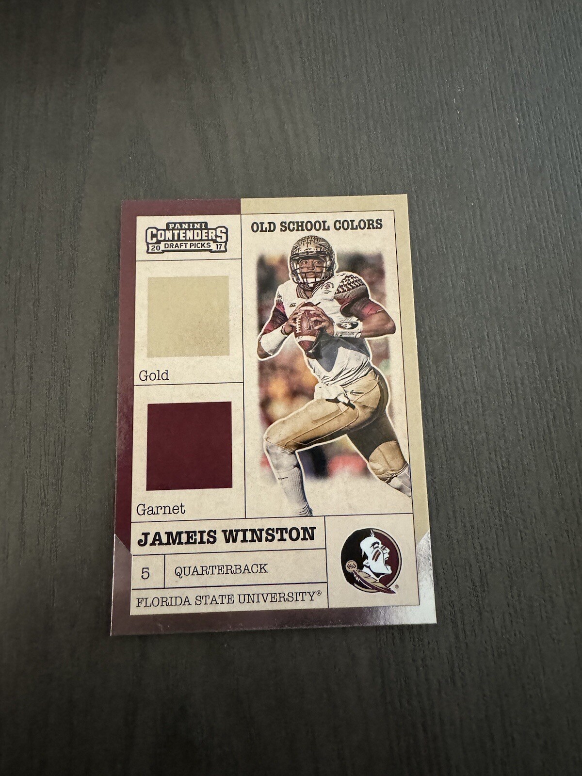 2017 Panini Contenders Draft Picks Old School Colors #13 JAMEIS WINSTON ...