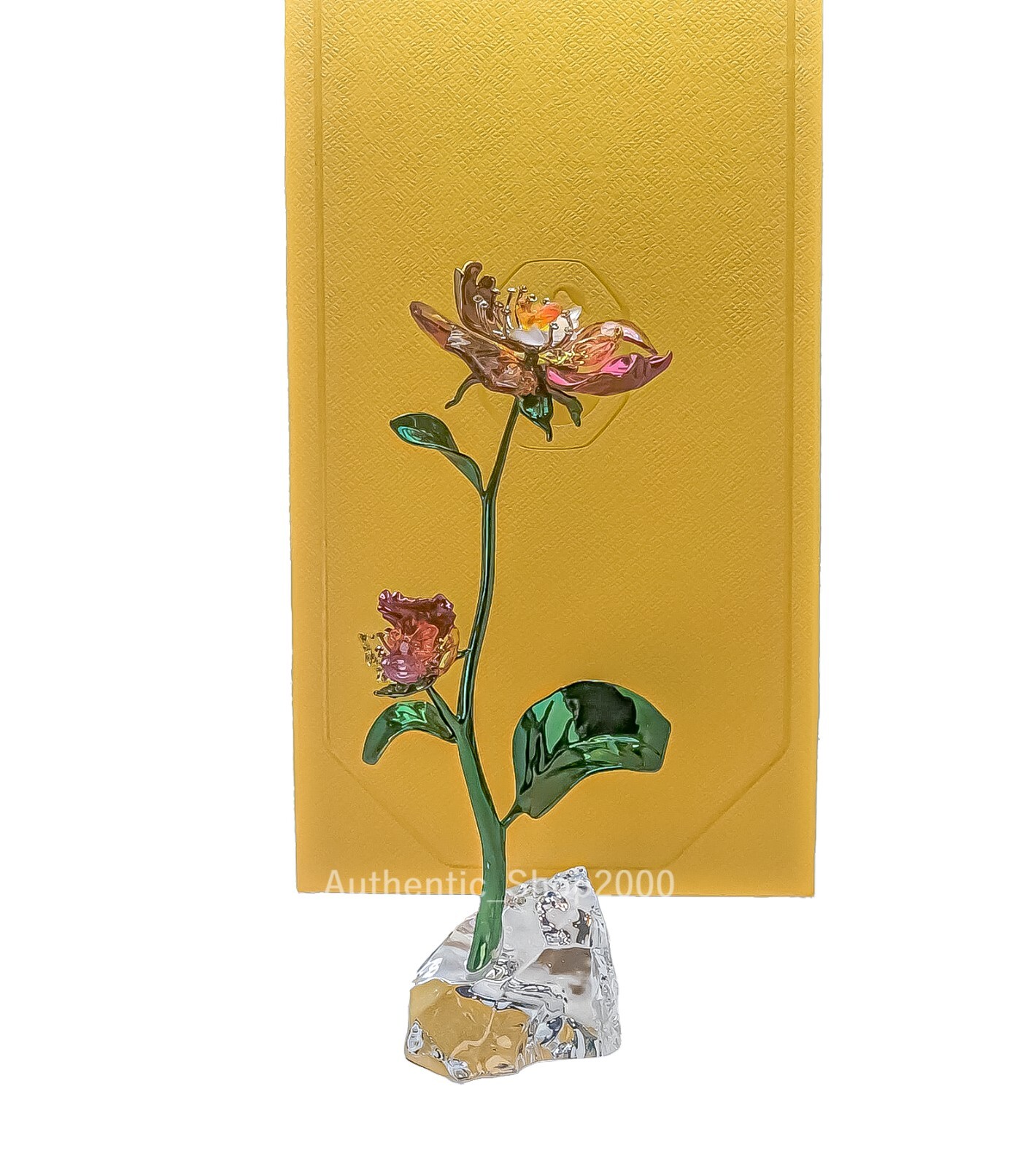 New 100% Auth SWAROVSKI Crystal Idyllia Flower Display Deco 5639886 in ...