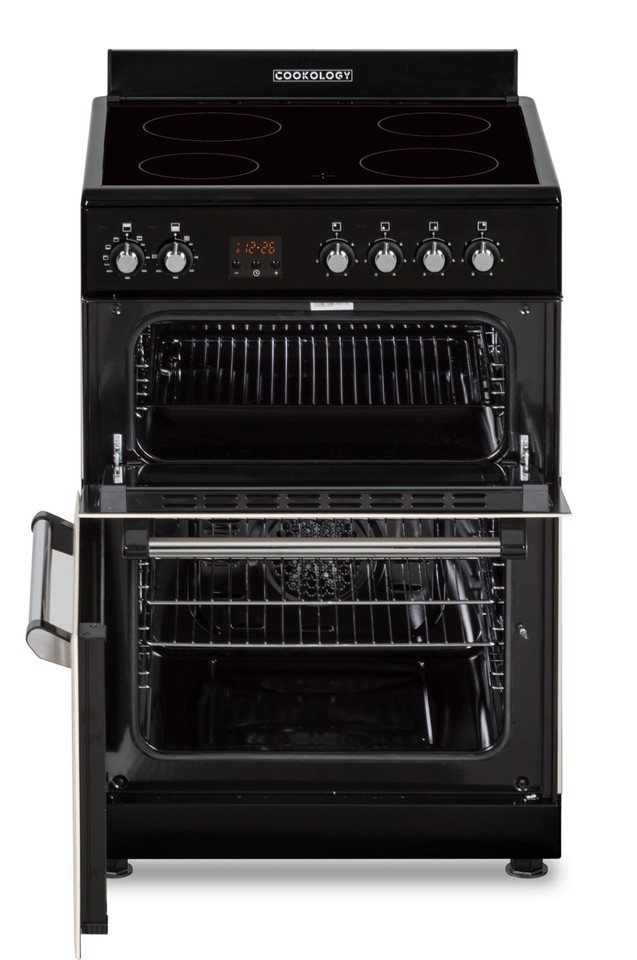 Cookology Retro Electric Cooker 60cm with Ceramic Hob - Cream ...