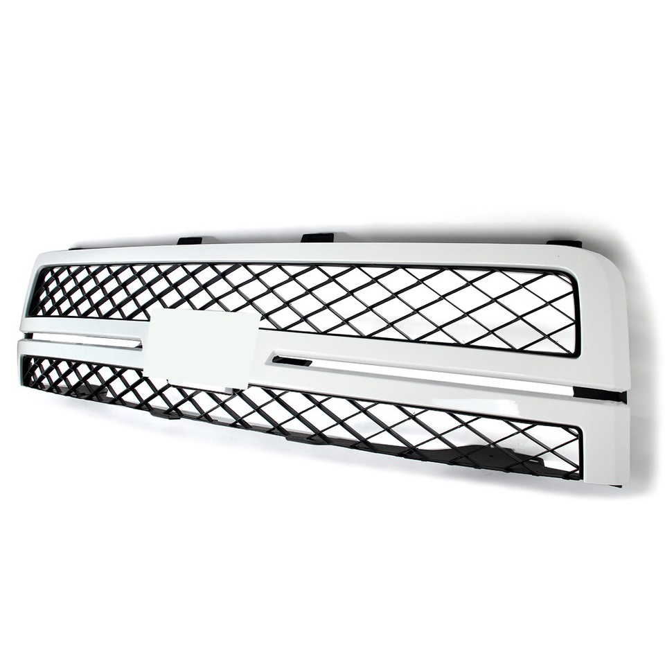 For 2011-2014 Chevy Silverado 2500 HD 3500 HD Summit White Front Grille ...
