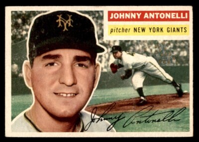 1956 Topps Baseball #138 Johnny Antonelli EX *h1 | eBay