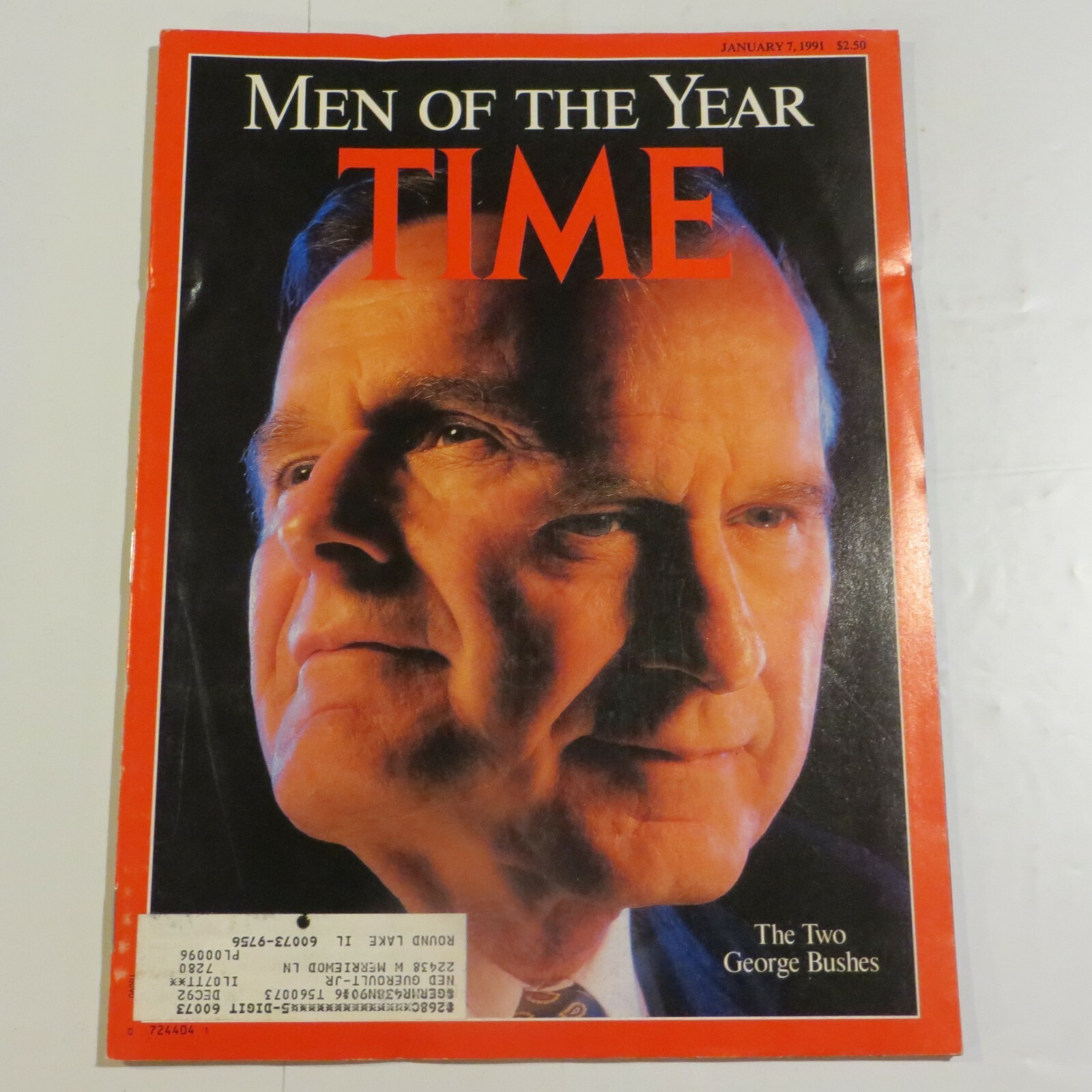 George Bush, Men of the Year; Time Magazine - Jan 7,1991 A9 | eBay