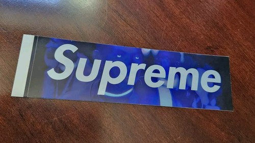 Supreme BELLY Box Logo Sticker FW21 Nas DMX | eBay