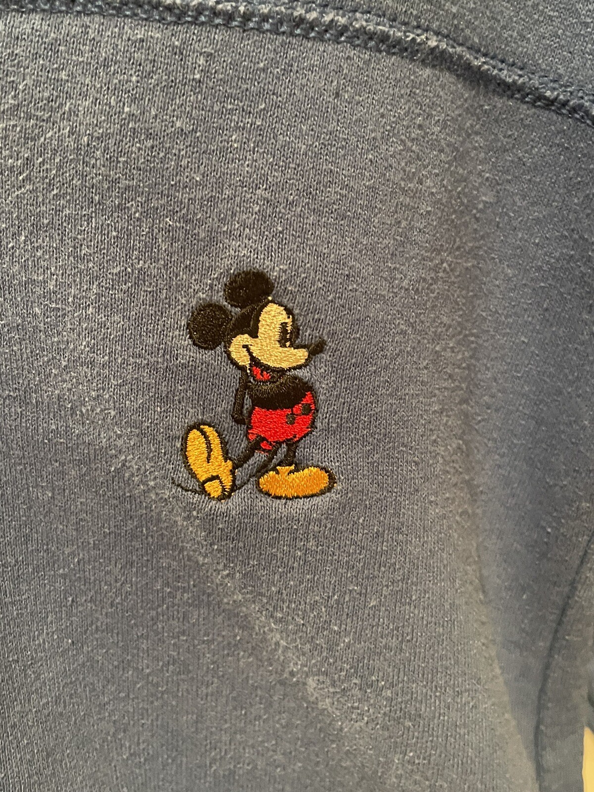 Vintage Disney Wear 3 Button Sweatshirt Size M Mickey Mouse Made In USA ...