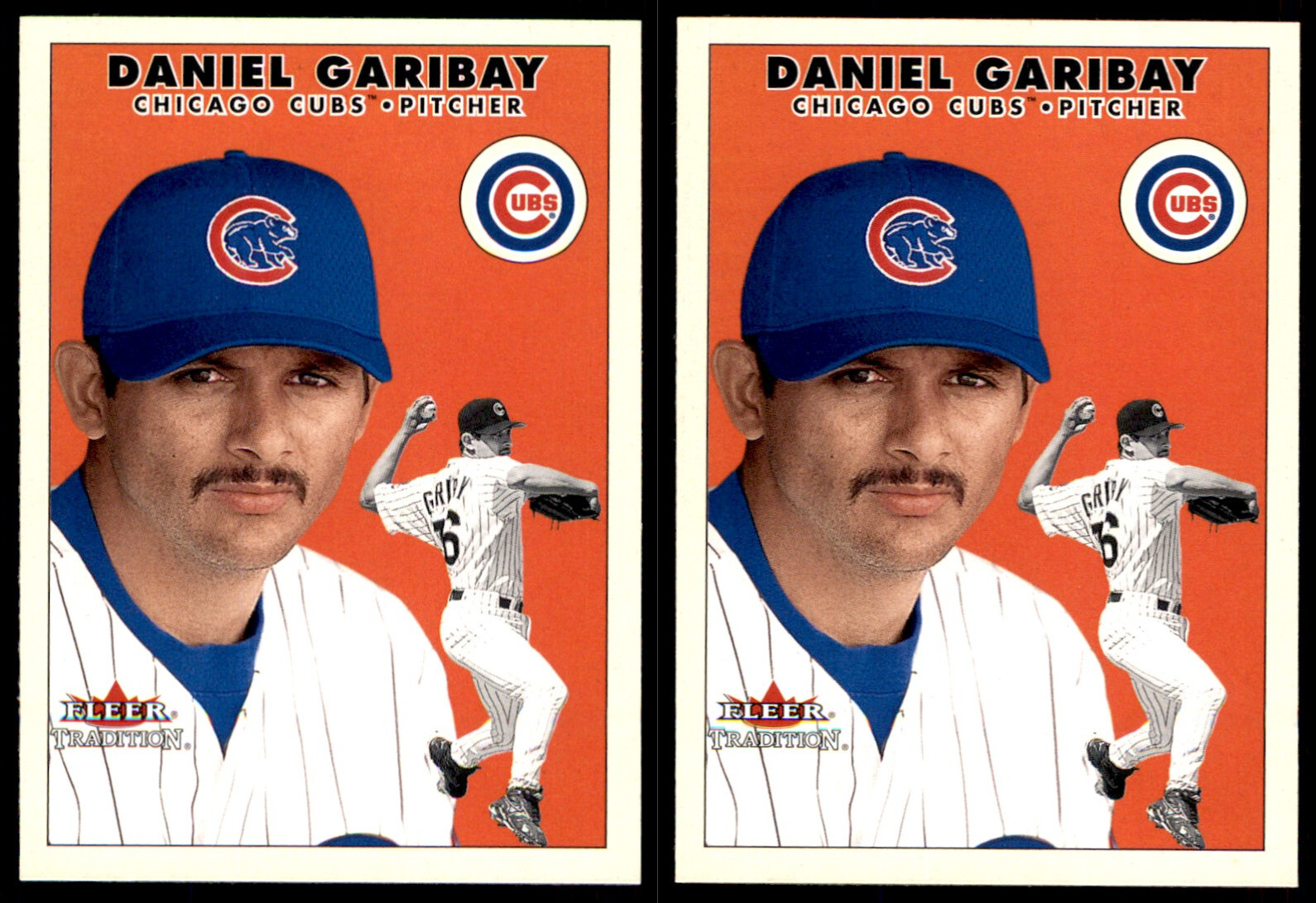 Lot of 2 Daniel Garibay 2000 Fleer Tradition Update Card #U11 Rookie | eBay