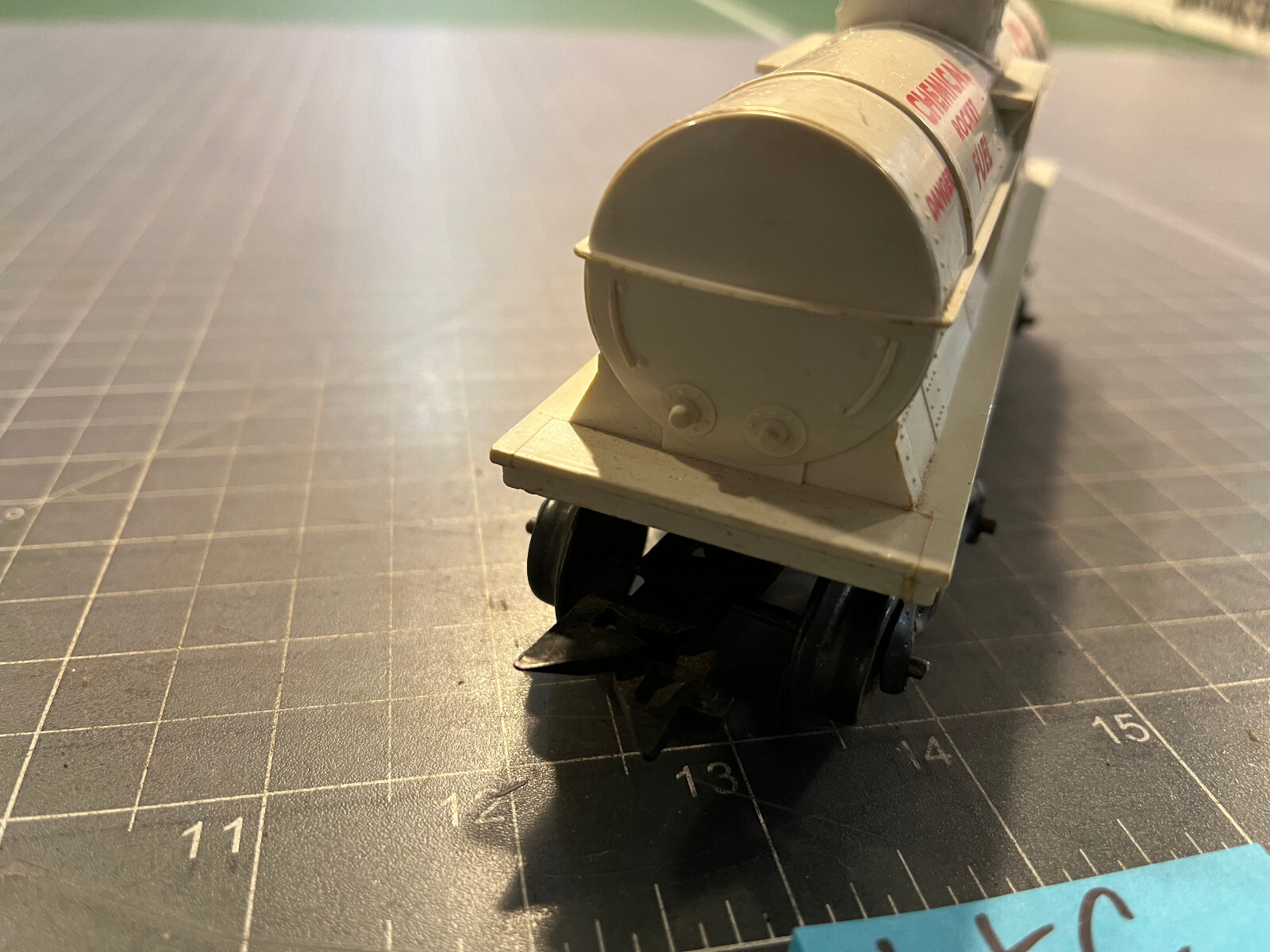 Marx Train SCARCE Single Dome Tanker Tank Car Cemical Rocket Fuel X-246 ...