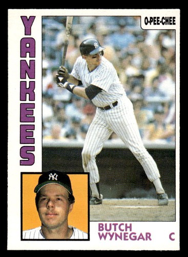 Butch Wynegar New York Yankees 1984 O-Pee-Chee #123 | eBay