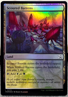MTG Scoured Barrens 272 Foil March of the Machine MTG Card | eBay