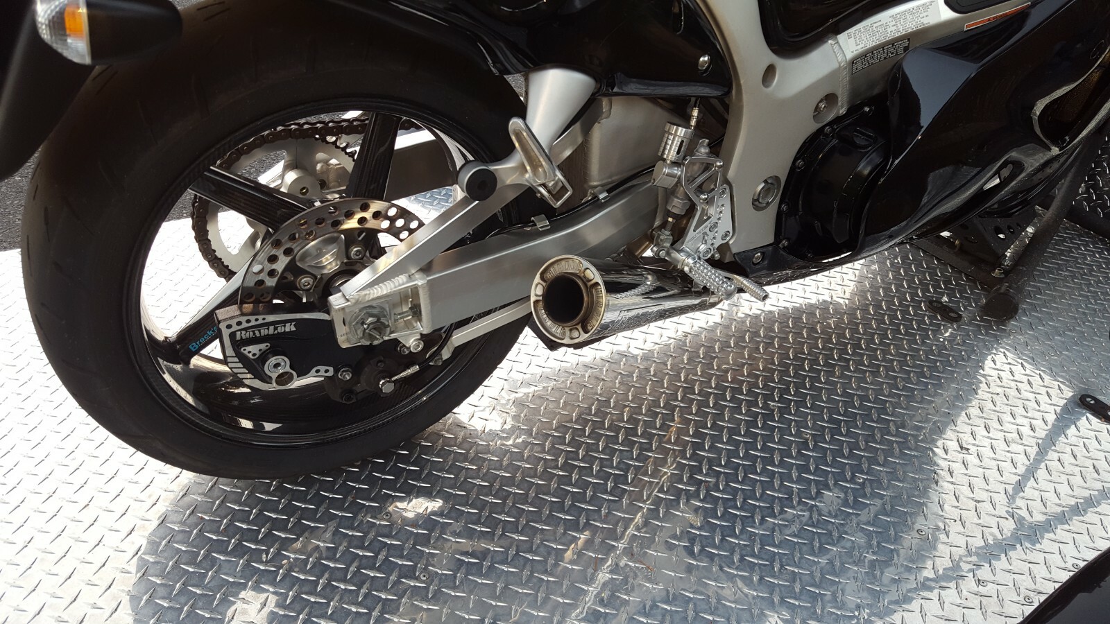 HAYABUSA BST CARBON FIBER WHEELS BRAKE TECH ROTORS BROCK'S STREET MEG ...