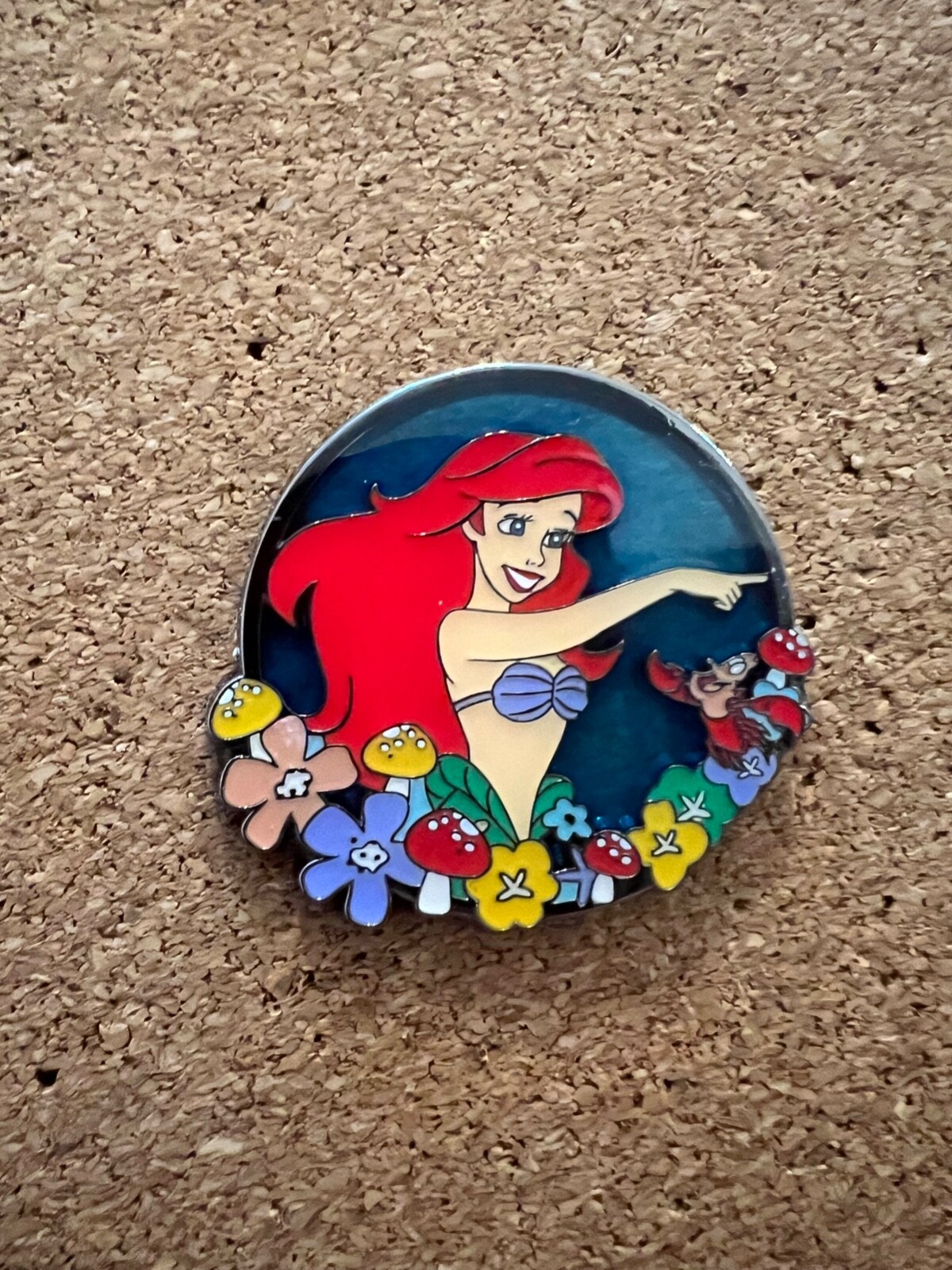Disney Pin - Loungefly Princess Cottage Core Stained Glass - Ariel | eBay