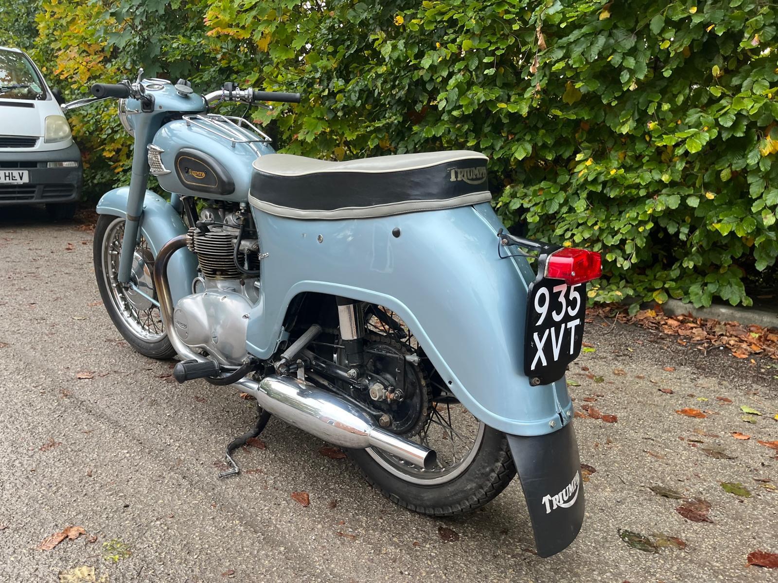 1958 TRIUMPH 3TA T21 350CC CLASSIC MOTORCYCLE (DELIVERY AVAILABLE ...
