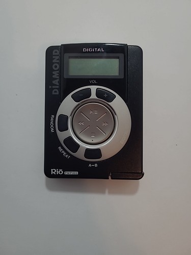 Diamond Rio PMP300 Digital 1st MP3 Player Black Tested Working W/ SD | eBay