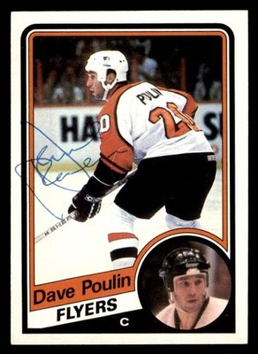 1984 Topps Hockey #120 Dave Poulin Signed Autograph (no COA) *d2 | eBay